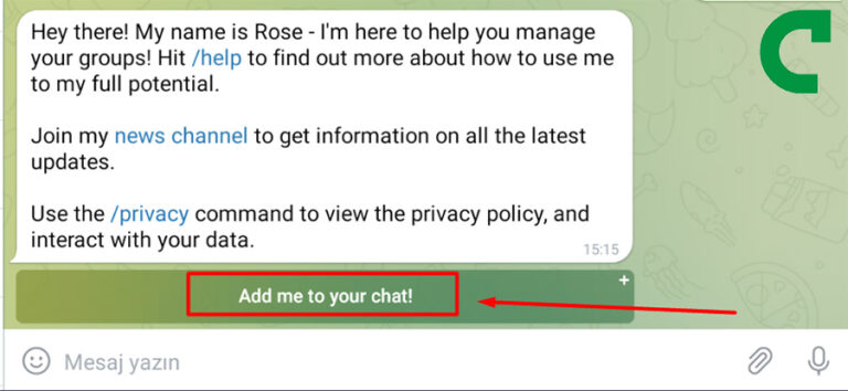 Telegram Rose Bot Komutları 2026 - COLAKER.NET