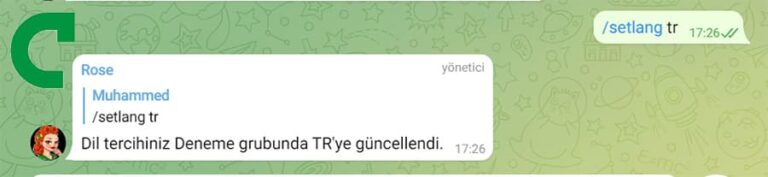 Telegram Rose Bot Komutları 2025 - COLAKER.NET